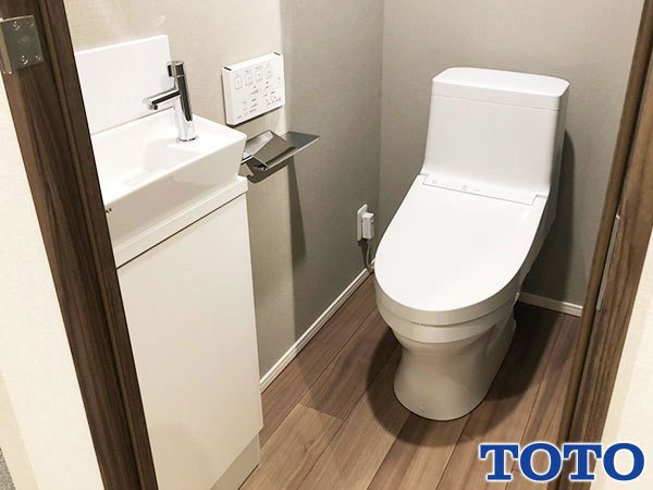 【やや傷や汚れあり】P0928【モデルルーム展示未使用品】2021年製 TOTO ウォシュレット一体型便器 ZJ2 TCF9152型/#NW1/ホワイト/手洗器キャビネット付の落札情報詳細 ...