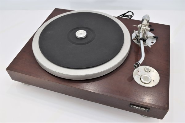 【やや傷や汚れあり】動確 MICRO マイクロ DD-8 ターンテーブル ダイレクトドライブ レコード プレーヤー DISK-SE 22M ゴムマット 音響 音楽 N-325Sの落札情報詳細 ...