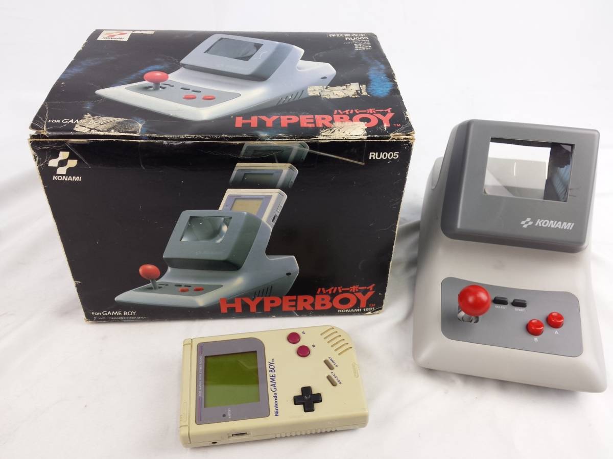 【やや傷や汚れあり】コナミ HYPERBOY ハイパーボーイ RU005 ゲームボーイ用 動作未確認 KONAMIの落札情報詳細 - ヤフオク落札価格検索 オークフリー