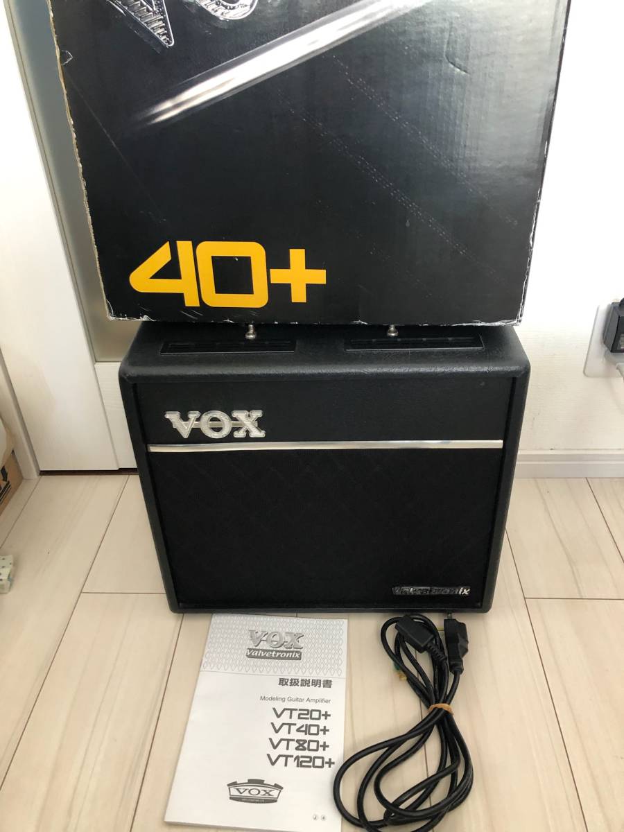 【やや傷や汚れあり】VOX VT-40+動作確認+メンテナンス済の落札情報詳細 - ヤフオク落札価格検索 オークフリー