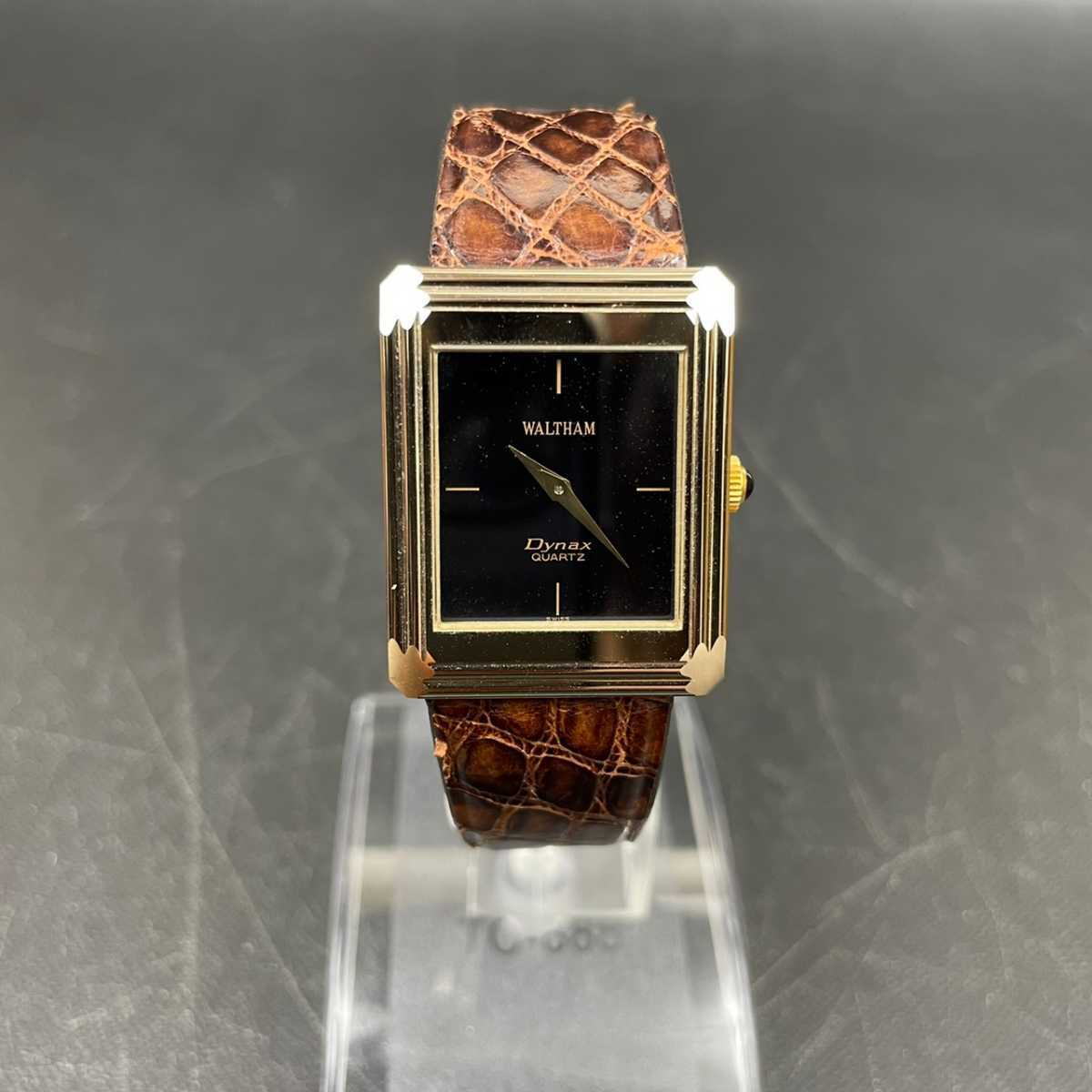 【やや傷や汚れあり】★0329(19) WALTHAM 072820 Dynax QUARTZ ウォルサム ダイナックス クォーツ S8A2093 保管品 現状品 動作未確認 の落札情報詳細 ...