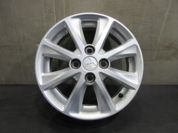 【中古】26585 B11W ekワゴン 純正アルミホイール 14インチ 14X4.5J OFFSET+46 4H/100 ハブ径56 1本の落札情報詳細 - ヤフオク落札価格検索 オークフリー