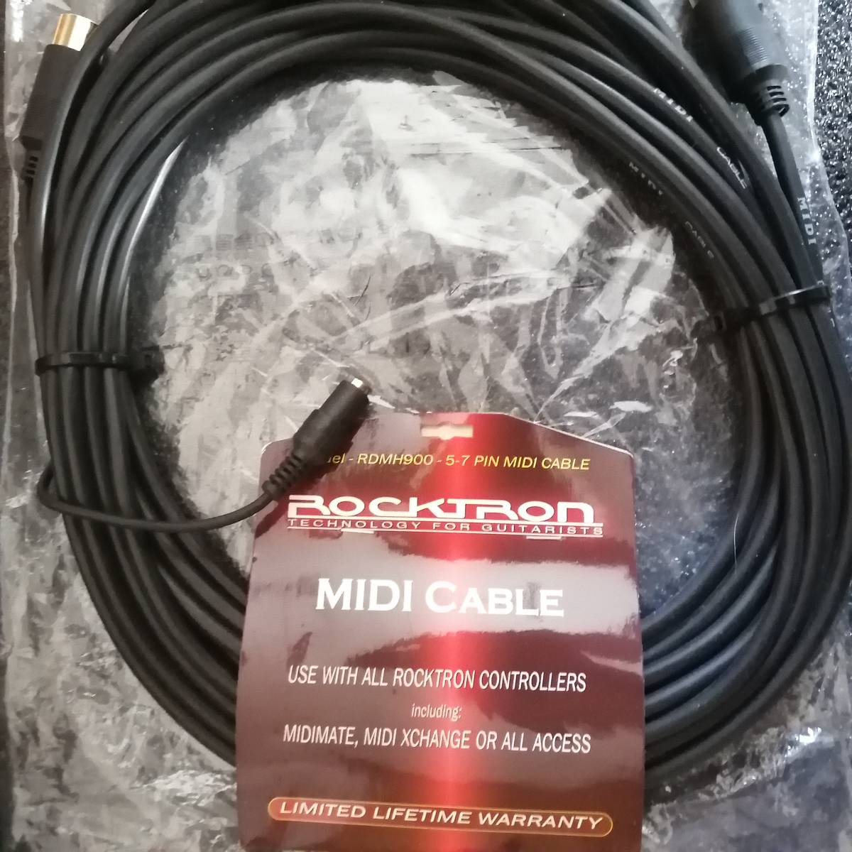 【未使用】Rocktron ロックトロン MIDIケーブル 5 to 7 Pinの落札情報詳細 - ヤフオク落札価格検索 オークフリー