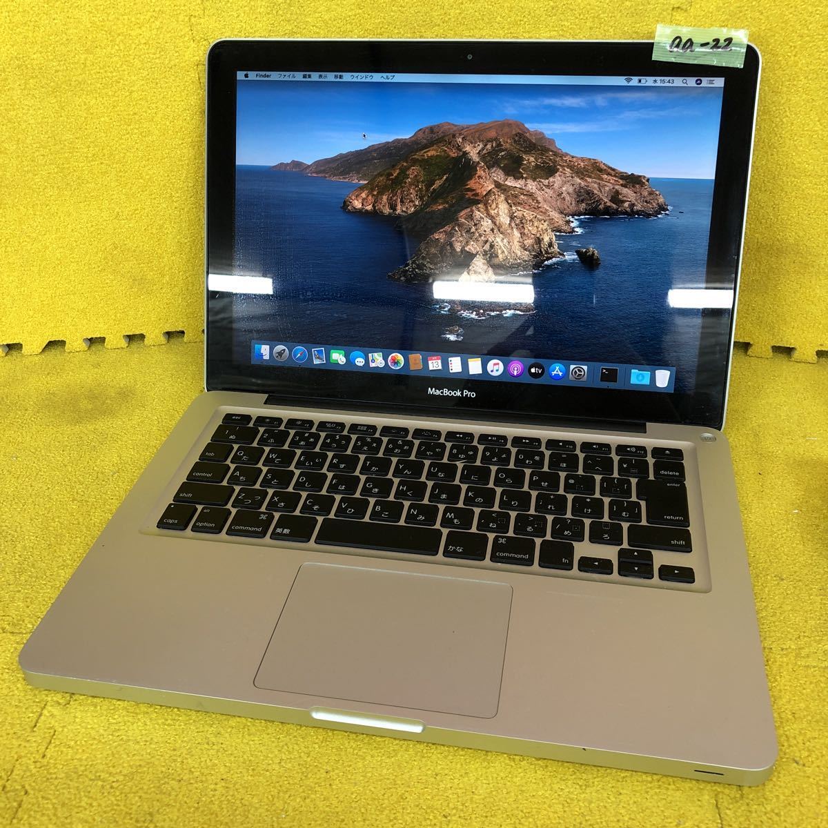 【傷や汚れあり】aa-22「激得」Mac book Pro 13-inch Model:A1278 2012モデル i7 HDD500GB ...