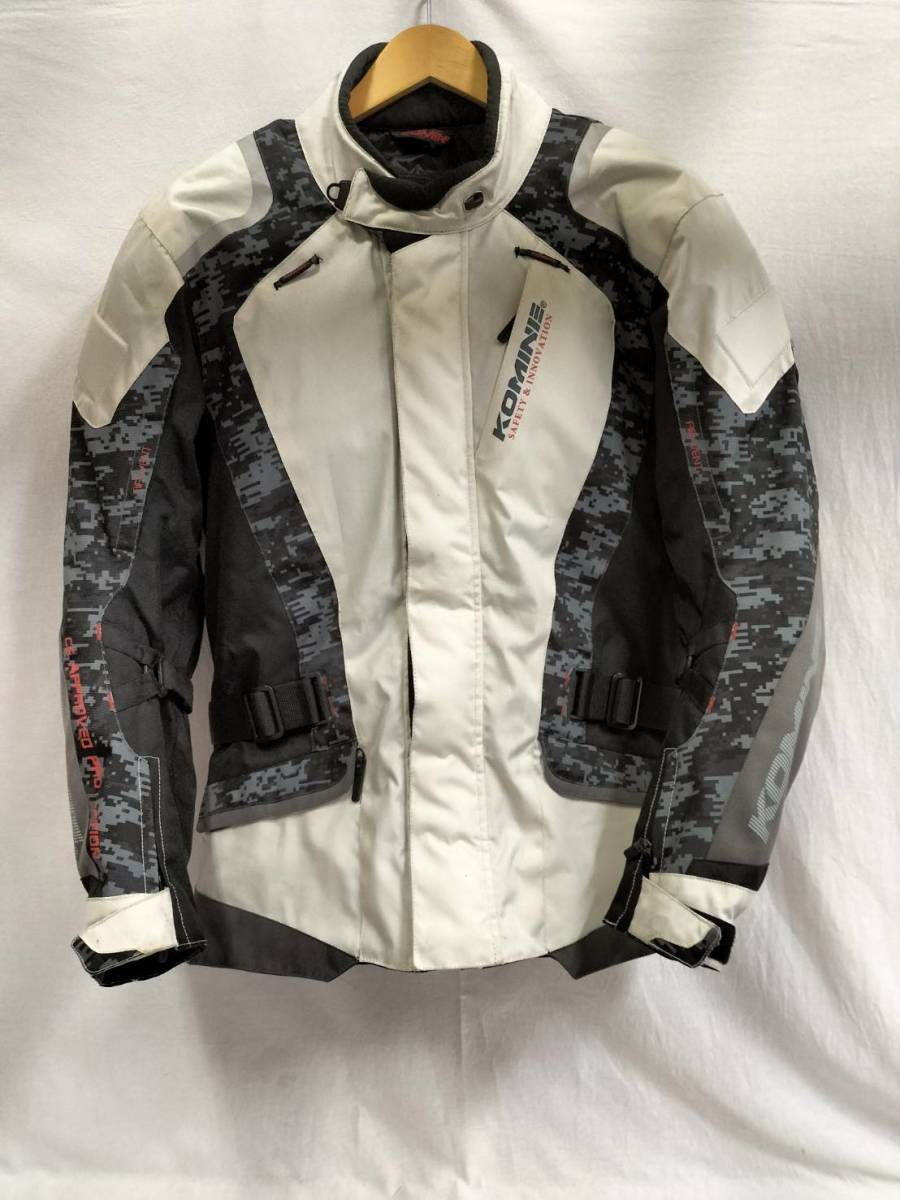 【やや傷や汚れあり】114F173C00 KOMINE コミネ バイク プロテクト ジャケット プロテクト Mサイズ 07-587 アイボリー/カモフラ ☆018の落札情報詳細 - Yahoo ...