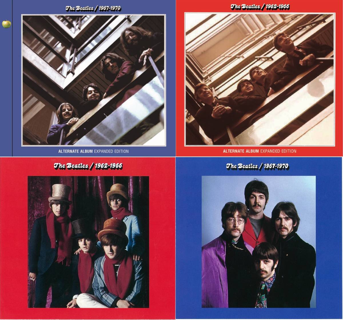 【未使用に近い】【2CD+2CD】THE BEATLES / 1962-1966&1967-1970 ALTERNATE ALBUM ビートルズの落札情報詳細 - ヤフオク落札価格検索 オークフリー