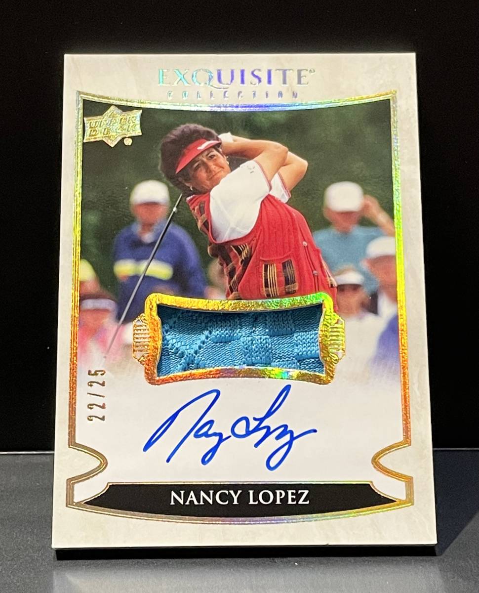 【未使用に近い】Nancy Lopez 2021 SP Authentic Golf Exquisite Collection Auto ...