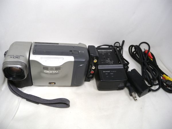 【傷や汚れあり】☆シャープ 液晶ビューカム miniDV VL-DC2☆ダビング・再生に ミニDVテープの落札情報詳細 - ヤフオク落札価格 ...