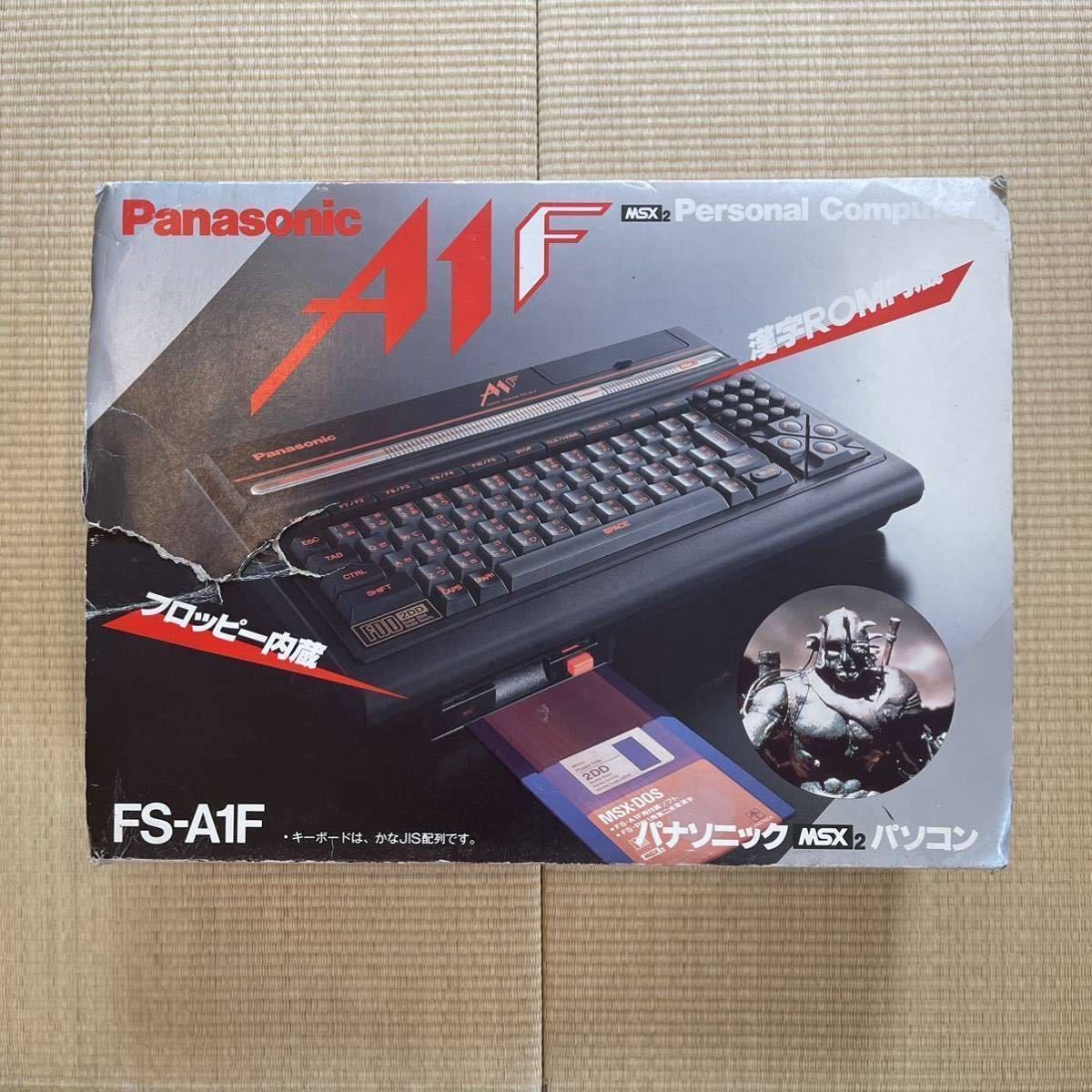 【傷や汚れあり】パナソニック Panasonic MSX2 FS-A1F パーソナルコンピューター パソコン フロッピー内蔵 の落札情報詳細 ...