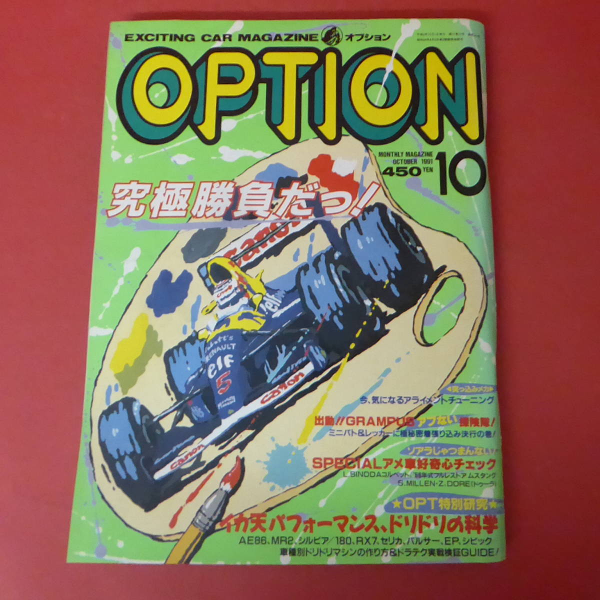 【やや傷や汚れあり】YN3-220615☆OPTION オプション 1991.10月号の落札情報詳細 - ヤフオク落札価格検索 オークフリー
