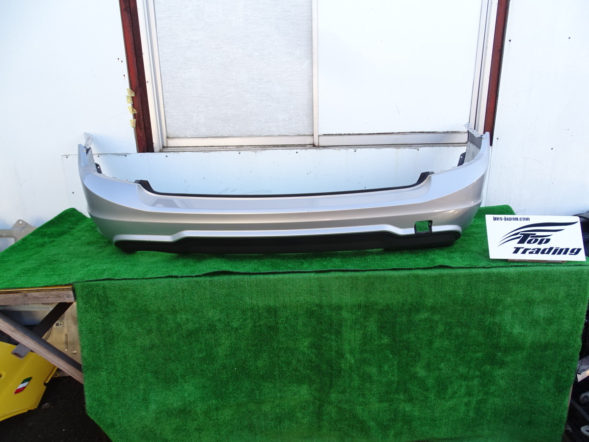 【傷や汚れあり】K8780vc ベンツ 純正 Cクラス W204 後期 ワゴン S204 リアバンパー ディフューザー付 ...