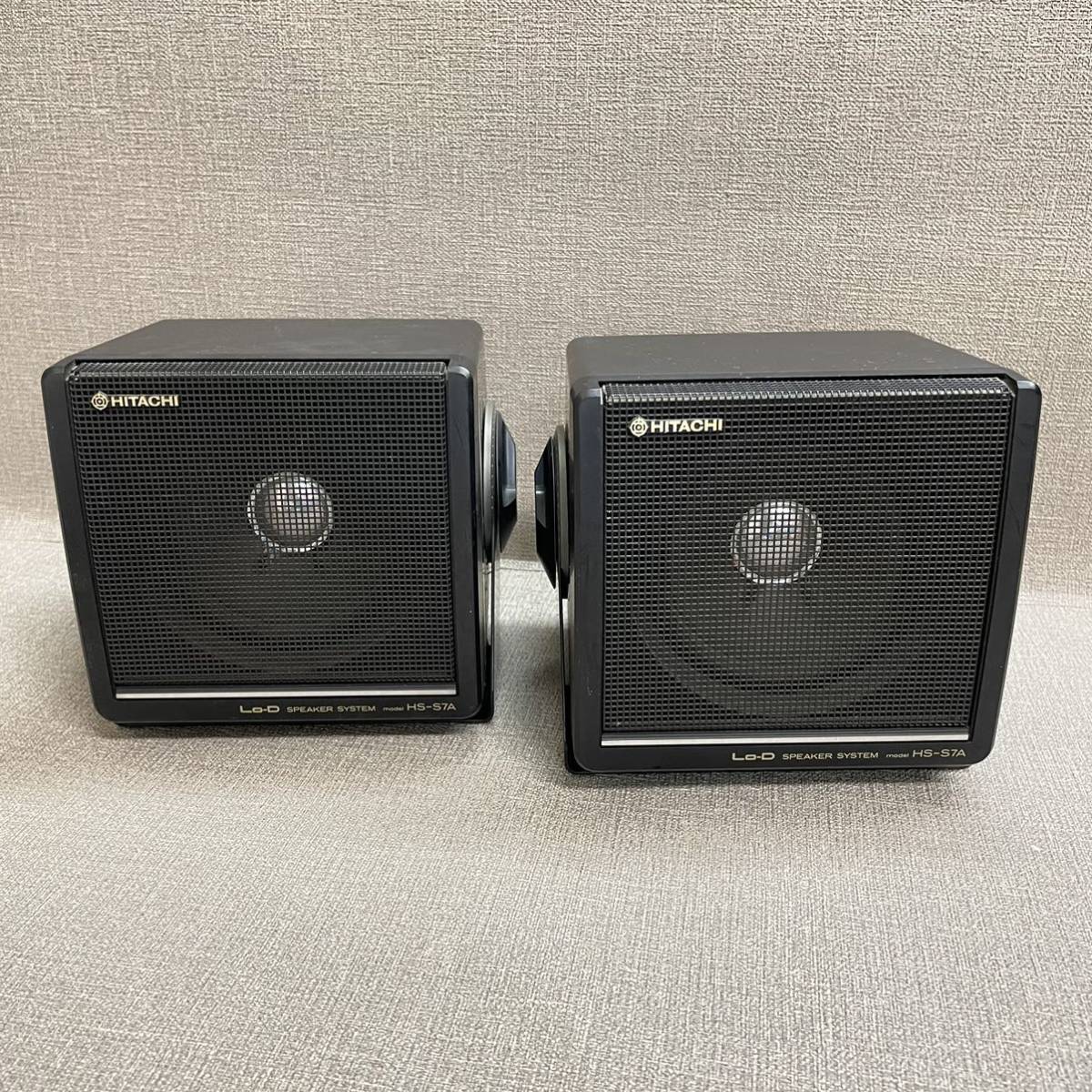 【やや傷や汚れあり】C2）Lo-D日立 モニタースピーカー HS-S7A HITACHI （53）の落札情報詳細 - ヤフオク落札価格検索 ...