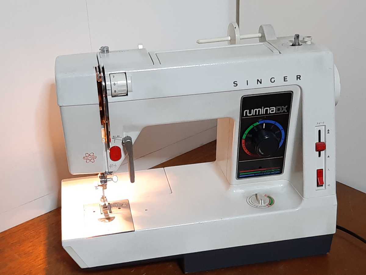 【傷や汚れあり】SINGER シンガー rumina DX ミシン 動作品 ジャンク扱いの落札情報詳細 - ヤフオク落札価格検索 オークフリー