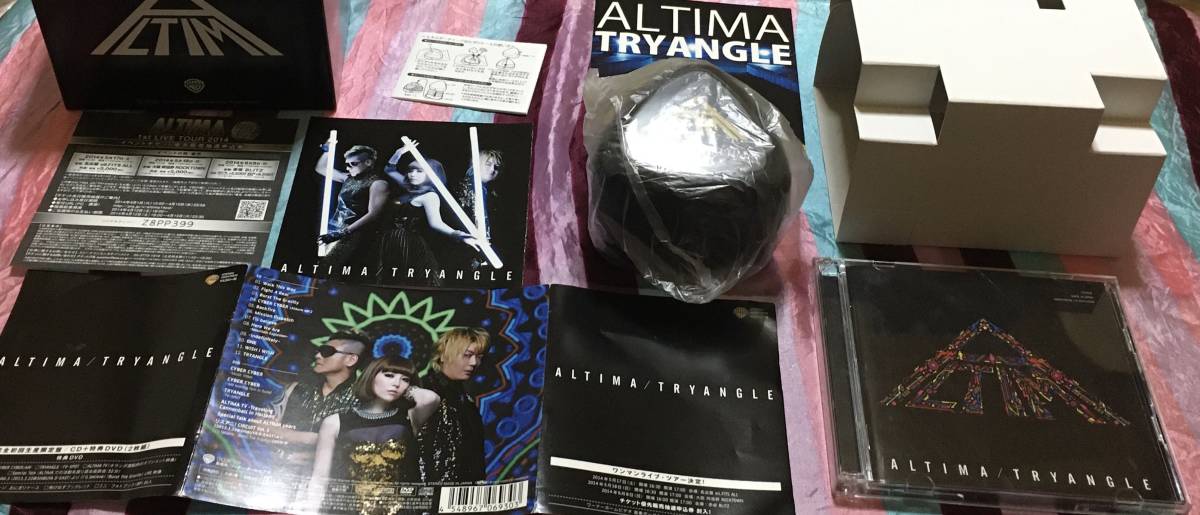 【目立った傷や汚れなし】ALTIMA TRYANGLE 完全初回生産限定盤 CD DVD エネルギーチャージ おにぎりケース 飛び出すブックレット ミニ・フォトブック の落札情報詳細 ...