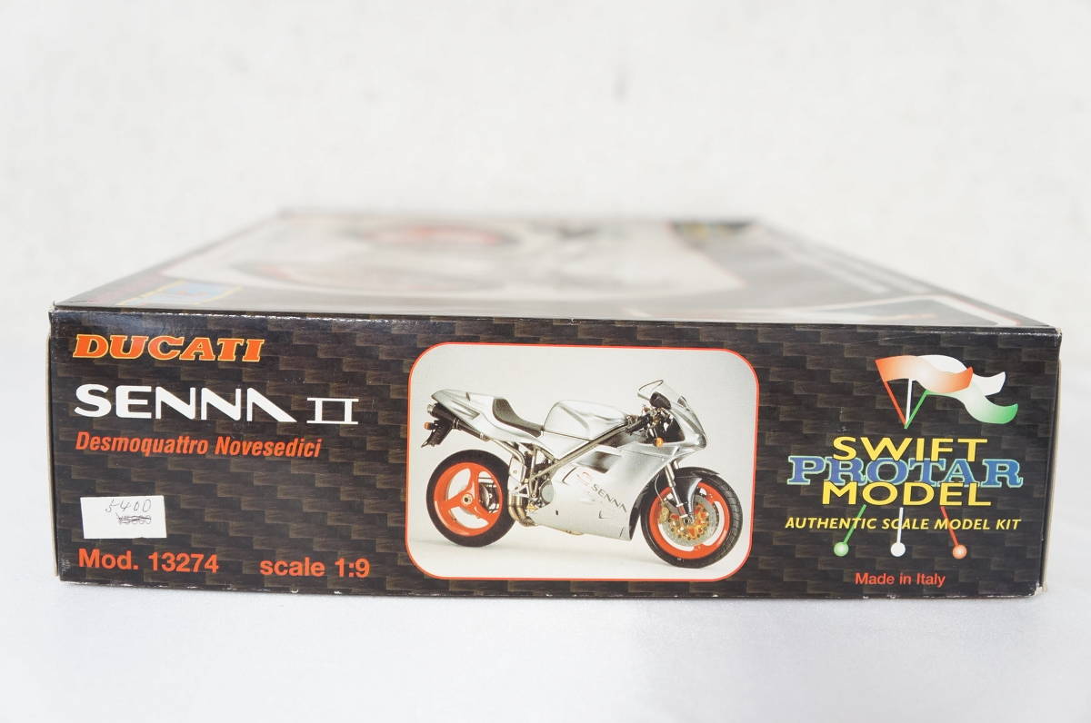 【未使用に近い】未組立 SWIFT PROTAR MODEL プロター 1/9 DUCATI ドゥカティ SENNAⅡ セナ2 METAL ...