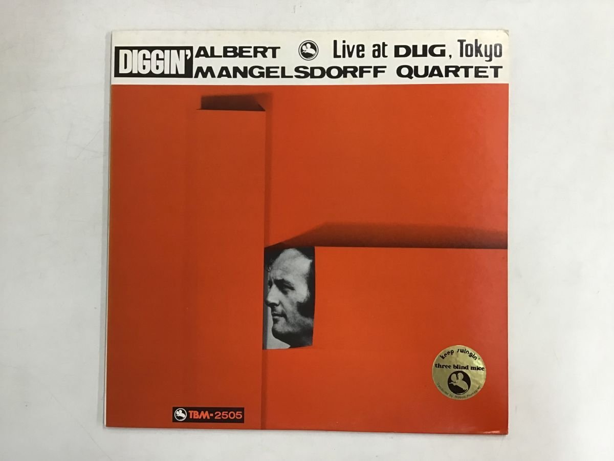 【未使用に近い】LP / ALBERT MANGELSDORFF / DIGGIN' / three blind mice [0347RM]の ...
