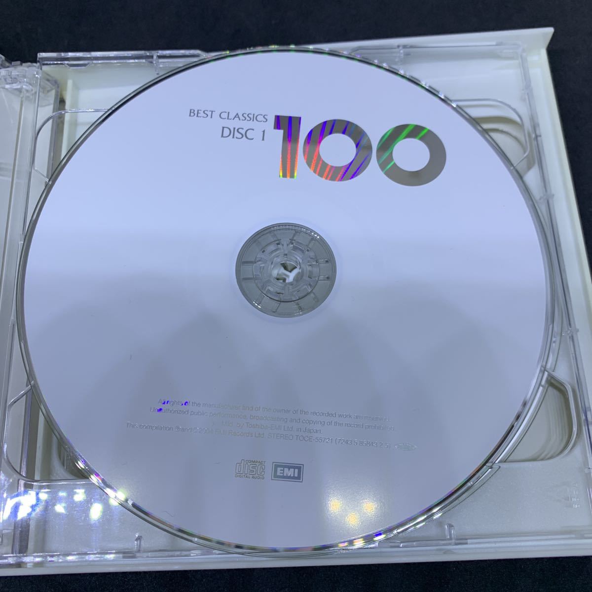 【やや傷や汚れあり】A2005 あ BEST CLASSICS 100 TOCE-55721~26の落札情報詳細 - ヤフオク落札価格検索 オークフリー