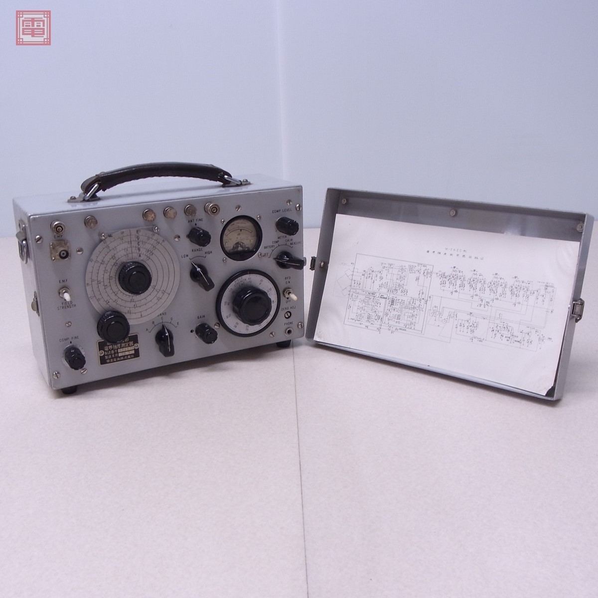 【やや傷や汚れあり】アンリツ 安立 M-262C 500kHz～30MHz 電界強度測定器 受信機 Anritsu【20の落札情報詳細 ...