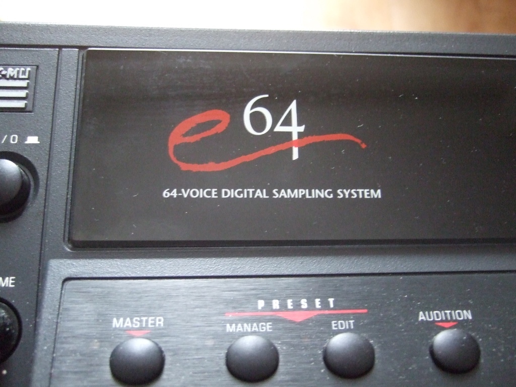 【全体的に状態が悪い】E-MU e64 送料無料 ジャンクの落札情報詳細 - ヤフオク落札価格検索 オークフリー