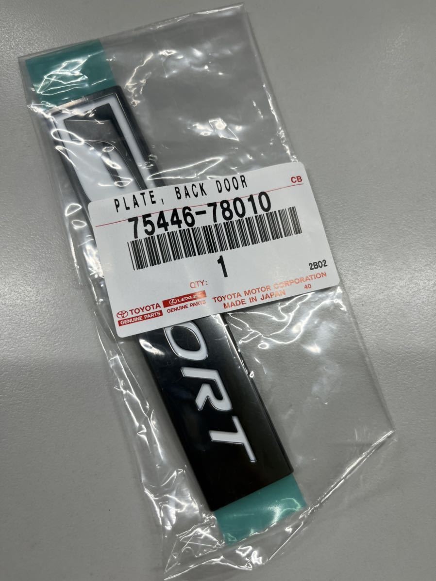 【未使用】LEXUS レクサス 純正部品 F SPORT エンブレム 品番：75446-78010 新品 未使用 送料無料の落札情報詳細 ...