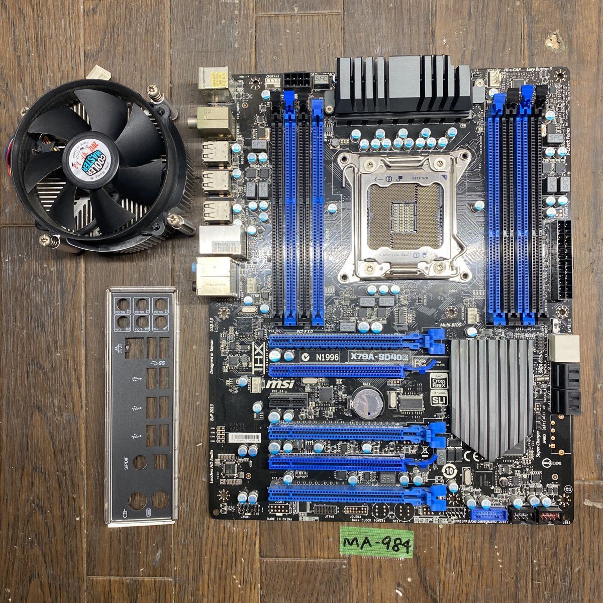 【傷や汚れあり】MA-984 激安 マザーボード msi X79A-SD40 LGA2011 BIOS立ち上がり確認済み ジャンクの落札情報詳細 - ヤフオク落札価格検索 オークフリー