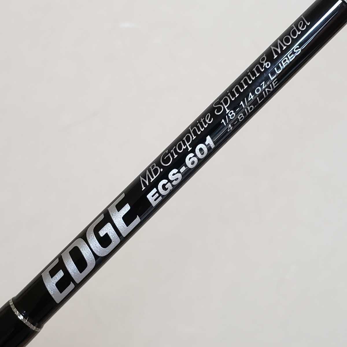 【未使用に近い】PALMS パームス EDGE エッジ EGS-601 1ピース スピニングロッド 竿袋有り 未使用品の落札情報詳細 ...