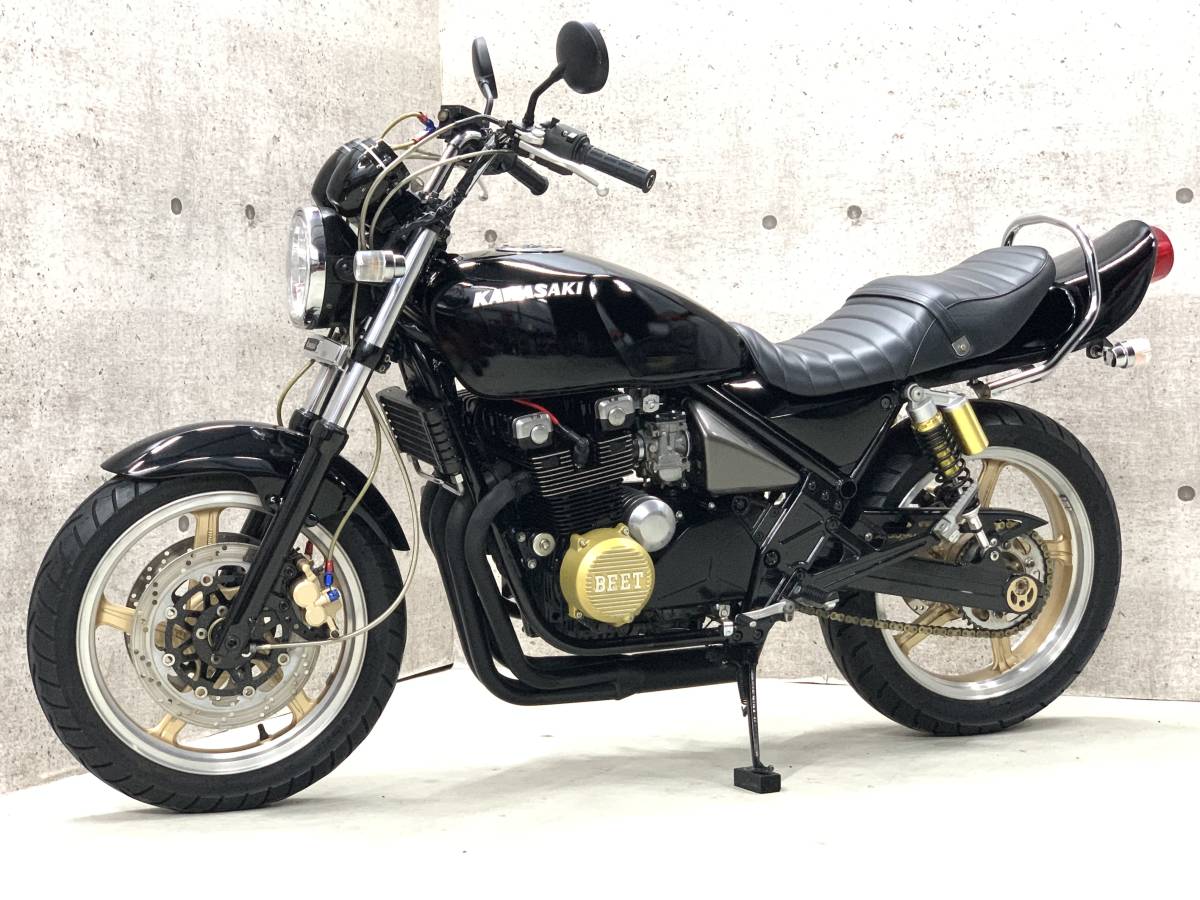 【傷や汚れあり】Kawasaki ゼファー400 C4 車検付 旧車 Z2 ニューペイント BEET カスタム 綺麗 好調 の落札情報詳細 - Yahoo!オークション落札価格検索 オークフリー