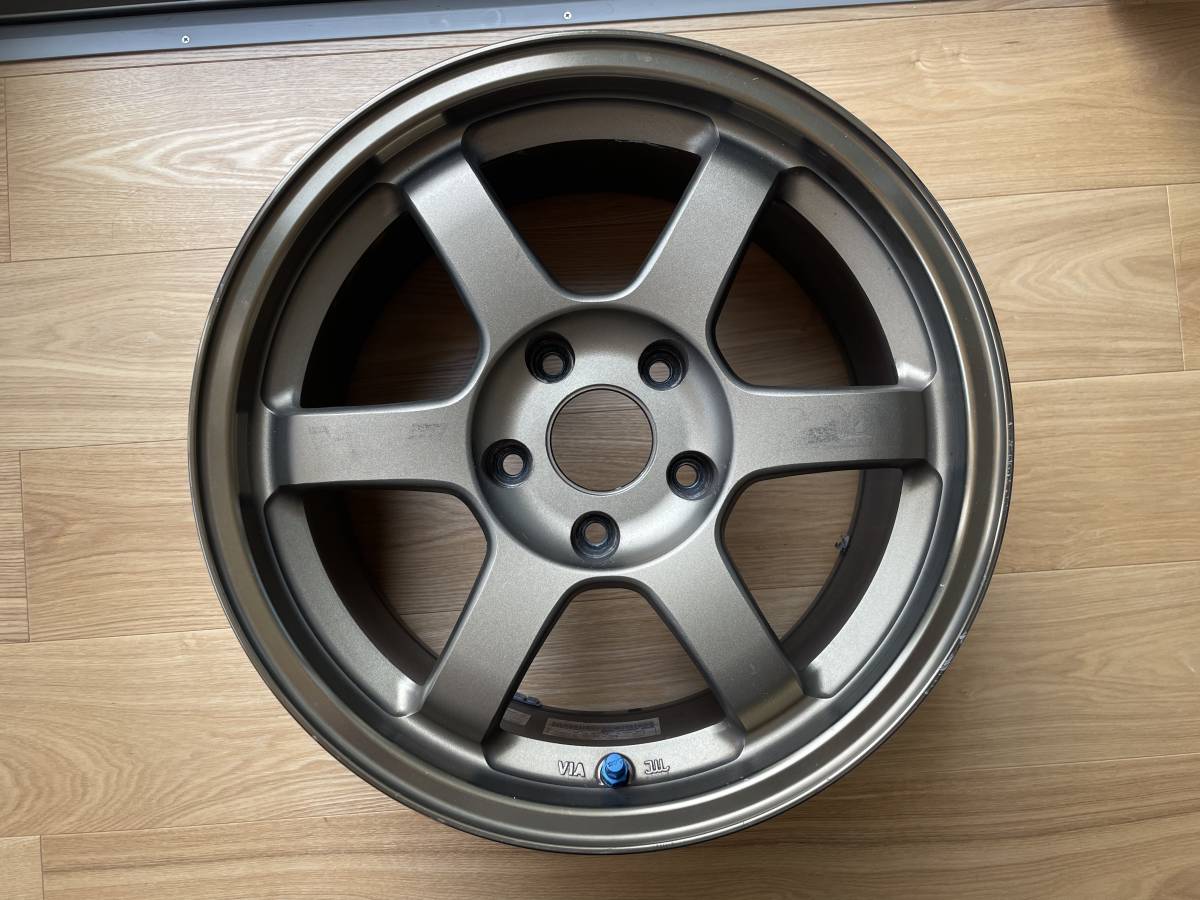【傷や汚れあり】※1枚のみ RAYSボルクレーシングTE37C 16インチ8J＋30 5穴PCD114.3 ブロンズの落札情報詳細 - ヤフオク落札価格検索 オークフリー