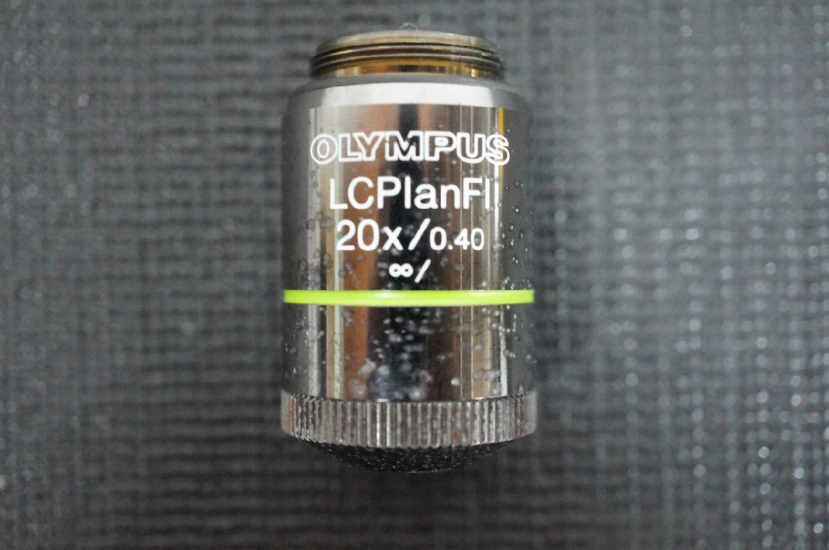 オリンパス LCPlanFl 20x/0.40 対物レンズ 顕微鏡 Olympus ケース付き の落札情報詳細| ヤフオク落札価格情報 オークフリー