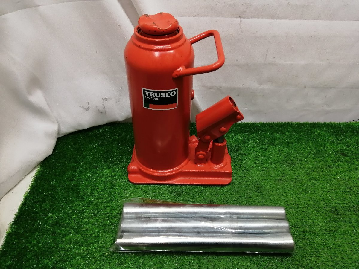 【傷や汚れあり】中古美品 TRUSCO トラスコ 油圧ジャッキ 10トン TOJ-10の落札情報詳細 - Yahoo!オークション落札価格検索 オークフリー