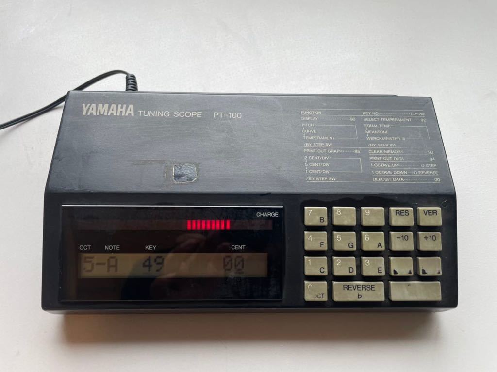 【やや傷や汚れあり】YAMAHA TUNING SCOPE PT-100 ピアノ チューナー プロ用 の落札情報詳細| ヤフオク落札価格情報 オークフリー