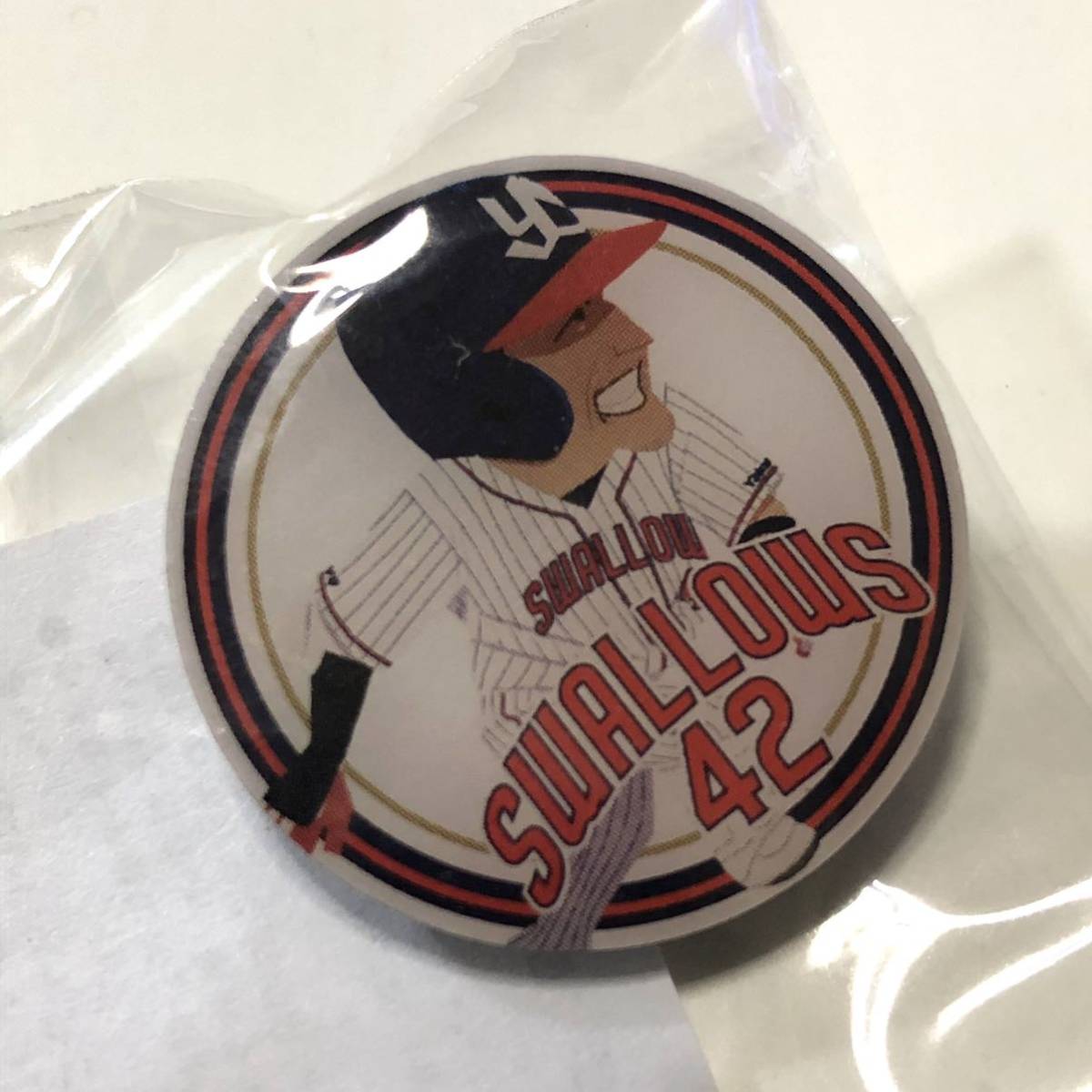 【未使用】42 坂口智隆 東京ヤクルトスワローズ 2022 ピンバッジ くじ ★ CREW SWALLOWS ファンクラブ クルー 神宮球場 ピンバッチ 非売品 の落札情報詳細| ヤフオク落札 ...