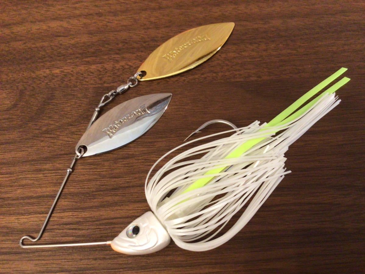 【未使用に近い】Y★超美品★WATER LAND ウォーターランド ANGEL SPINNER BAIT(5/8oz) エンジェルスピナー ...