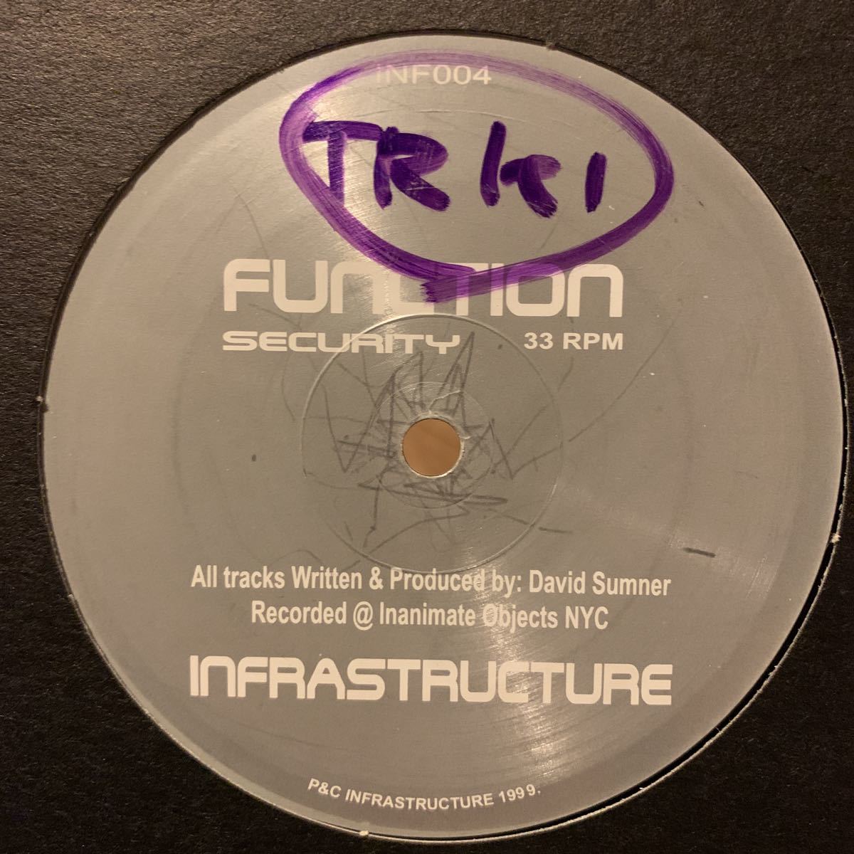 【傷や汚れあり】[ Function - Security - Infrastructure New York INF004 ]の落札情報詳細 - ヤフオク落札価格検索 オークフリー