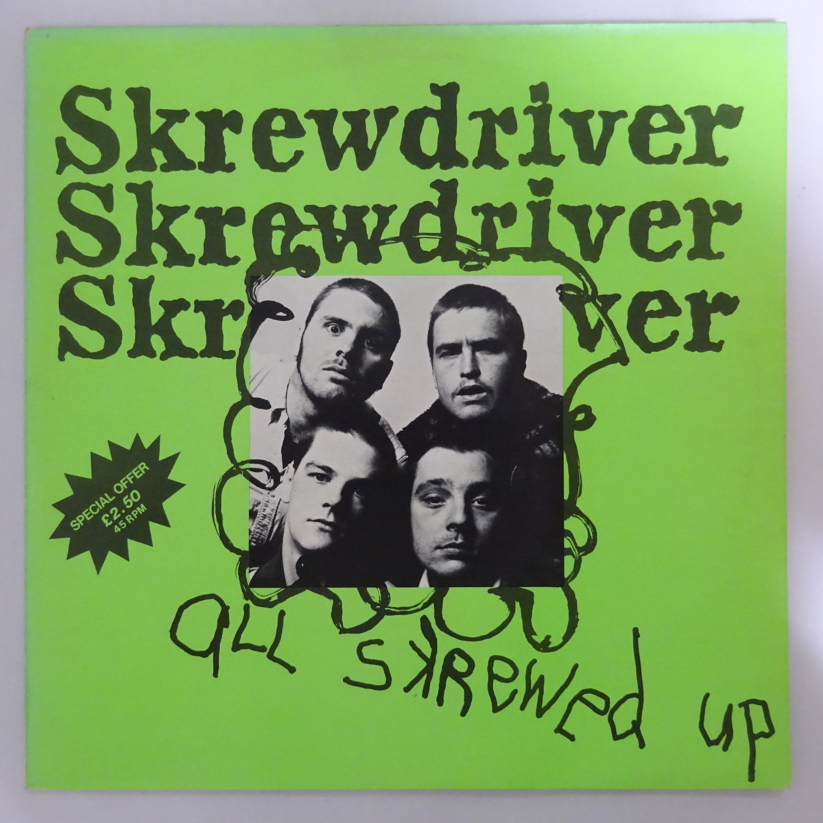 【やや傷や汚れあり】13068383;【UKori/稀少初回WIK規格ラベル】Skrewdriver スクリュードライヴァー / All ...