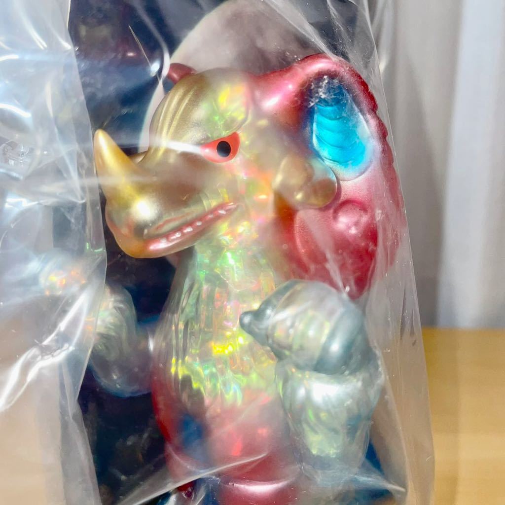 【未使用】U.S.TOYS ルナチクス クリア成型 オーロラ ウルトラマン エース A ultraman LUNATICKS ソフビ ...