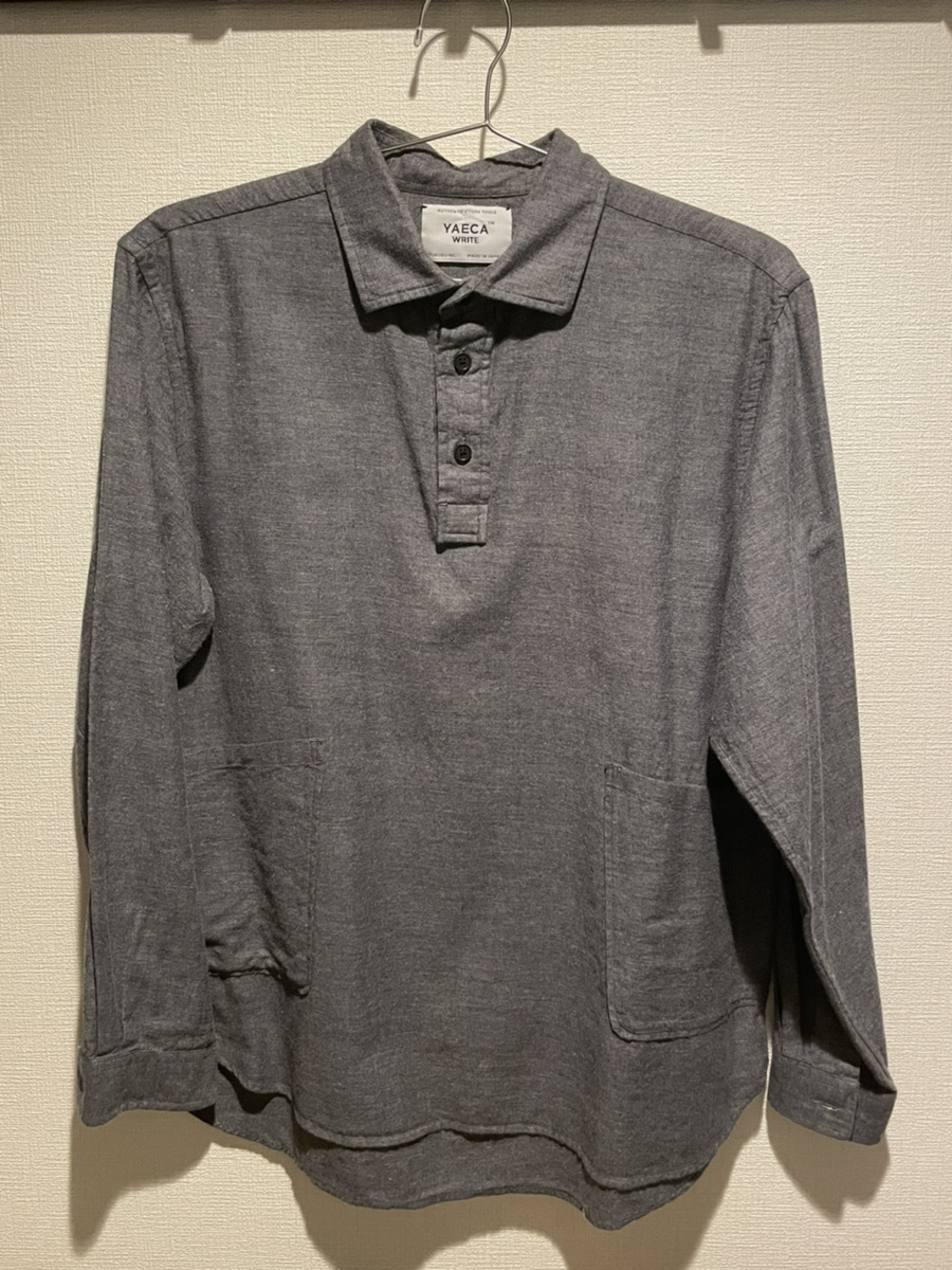 【目立った傷や汚れなし】YAECA WRITE プルオーバーシャツ M ヤエカ オーラリー AURALEE ulterior unused kolor yoke comoli の落札情報詳細 ...