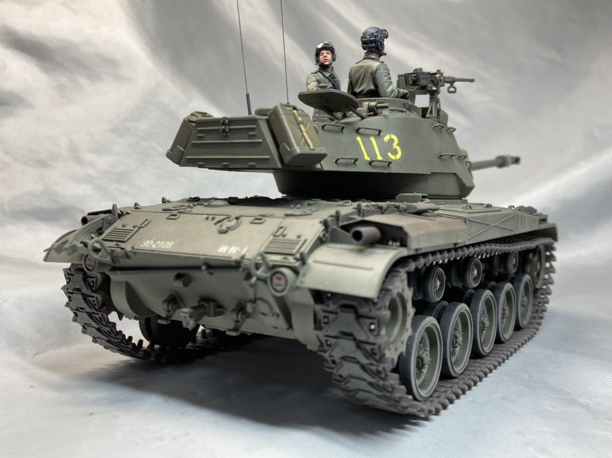 【未使用に近い】AFVクラブ 1/35 M41 ウォーカーブルドッグ 陸上自衛隊仕様 完成品 JGSDF M41 WALKER BULLDOG ...