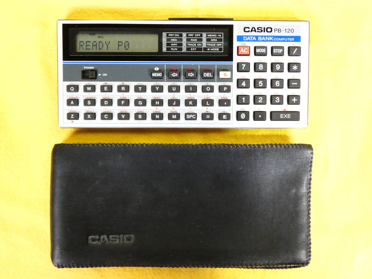 【傷や汚れあり】CASIO カシオ PB-120 ポケットコンピュータ ポケコン ※通電OK ジャンク@送料370円(8676-4) の落札 ...