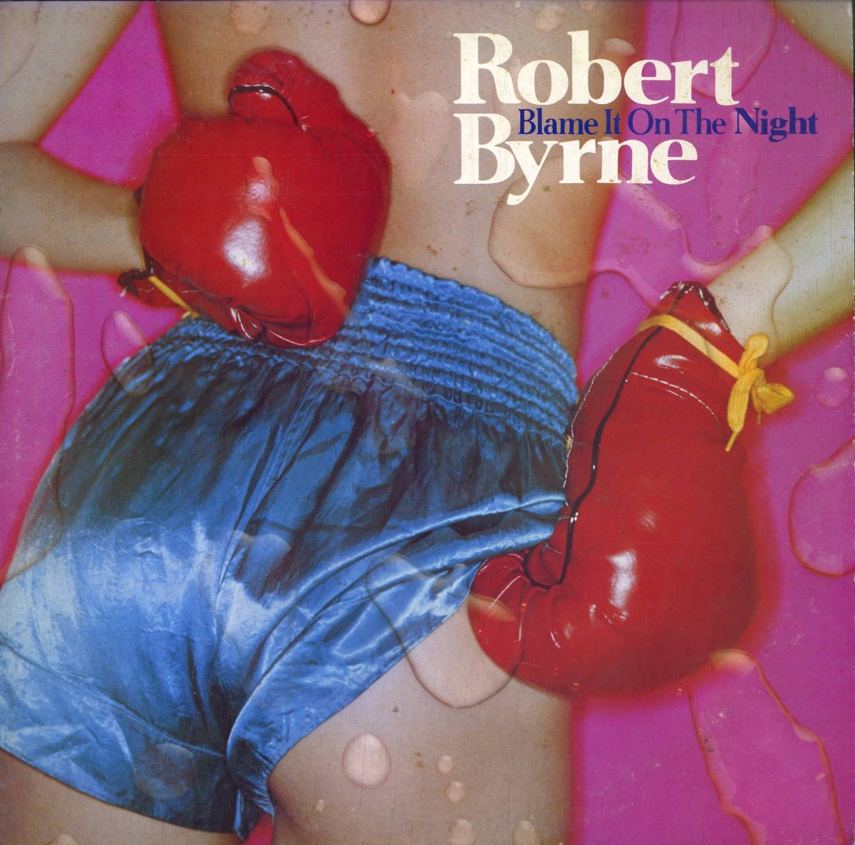 【やや傷や汚れあり】A00522097/LP/ロバート・バーン(ROBERT BYRNE)「Blame It On The Night ワン ...