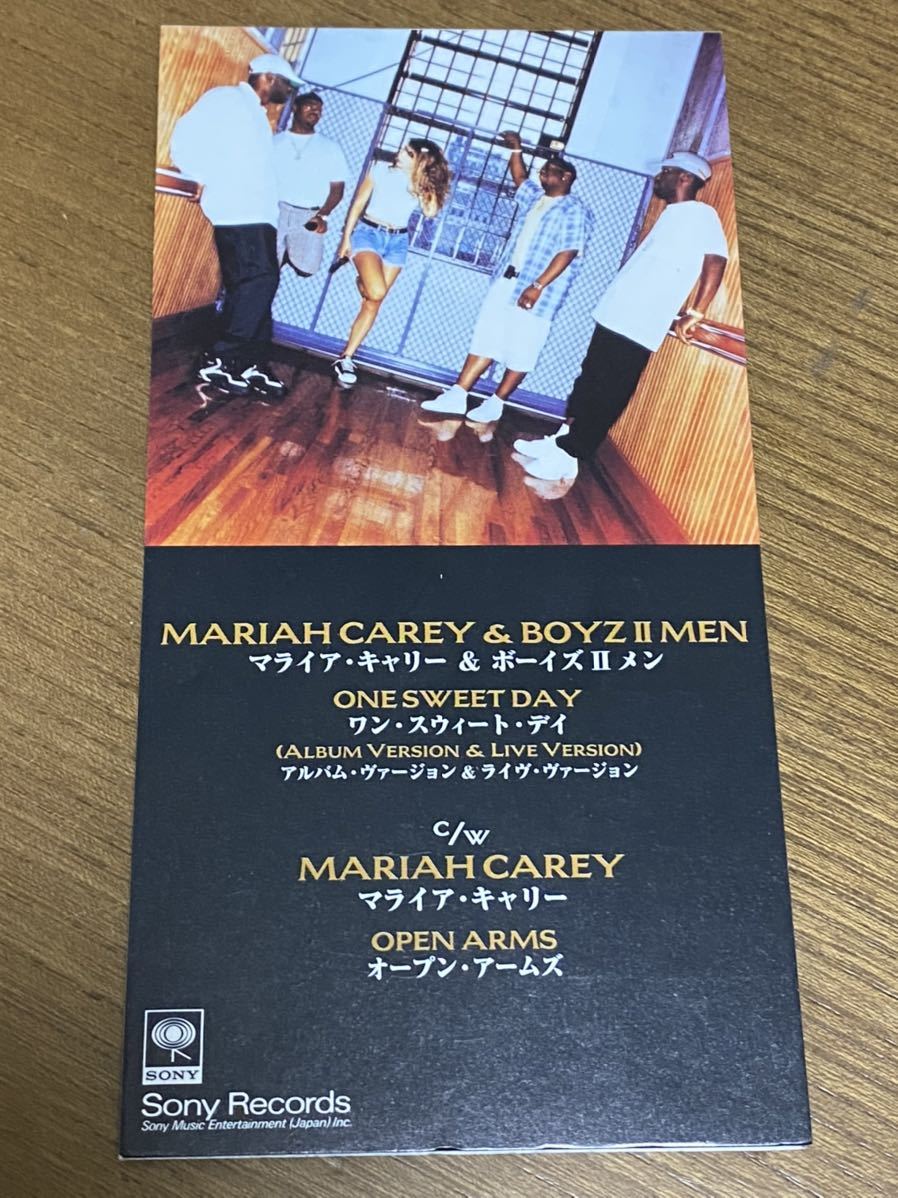 【目立った傷や汚れなし】Mariah Carey & Boyz II Men One Sweet Day 日本盤 8cm CD シングル マライア・キャリー 3'' Single Open ...