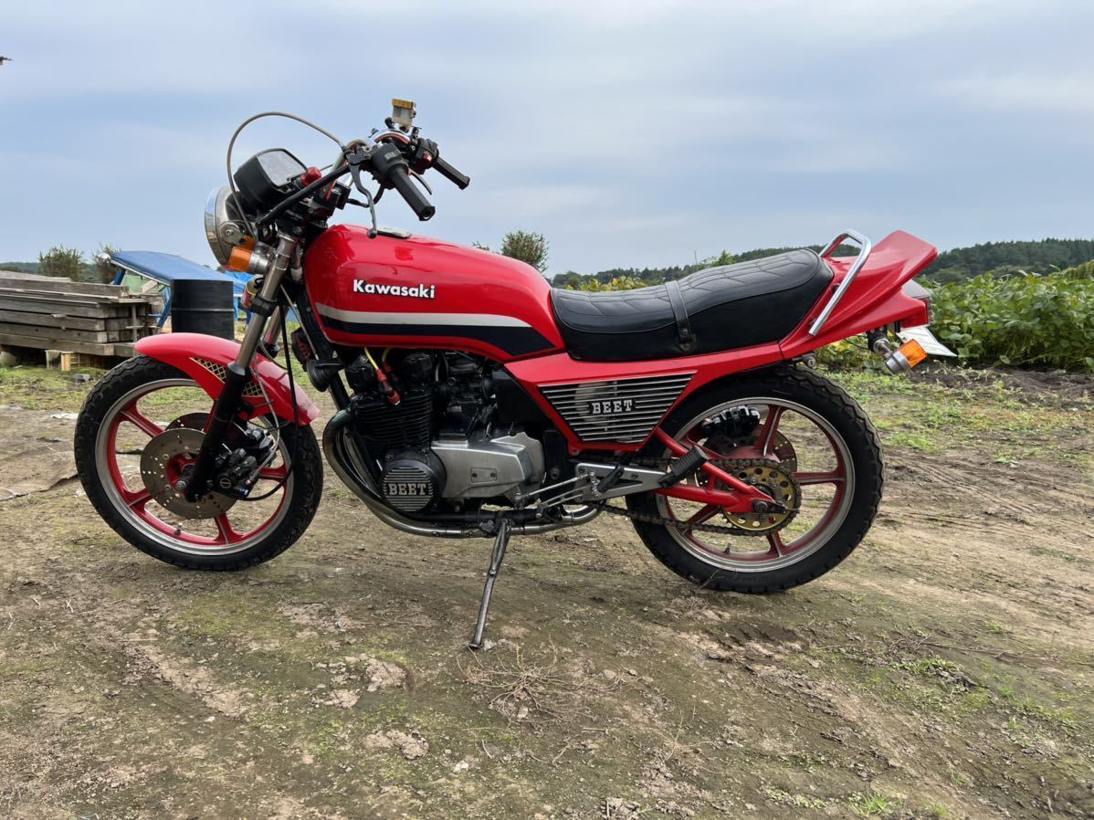 【全体的に状態が悪い】z400gp カワサキ 国内 昭和58年 当時物 レストアベース 書類有り の落札情報詳細 - ヤフオク落札価格検索 オークフリー