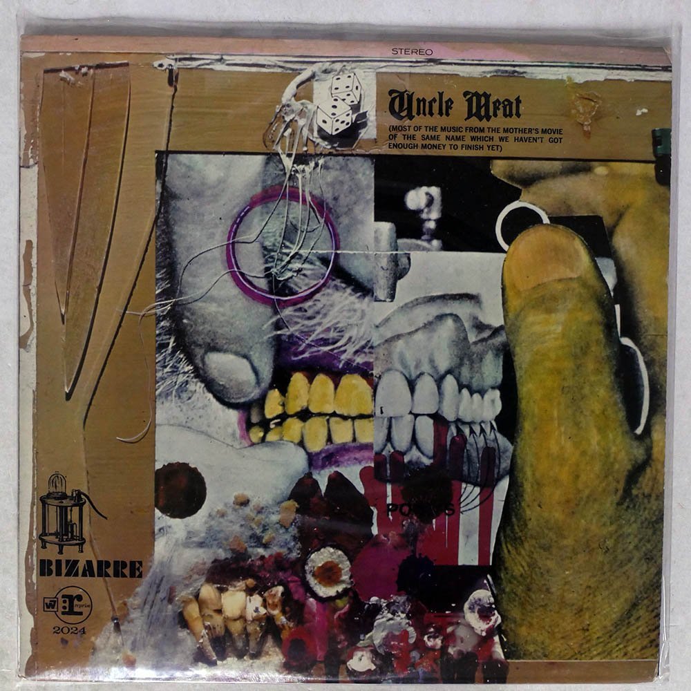 【やや傷や汚れあり】US-ORIGINAL MOTHERS OF INVENTION/UNCLE MEAT/BIZARRE / REPRISE ...