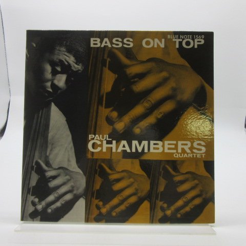 【やや傷や汚れあり】【US盤/RVG刻印】Paul Chambers Quartet(ポール・チェンバース)「Bass On Top」LP（12インチ）/Blue Note(NR-8842 ...