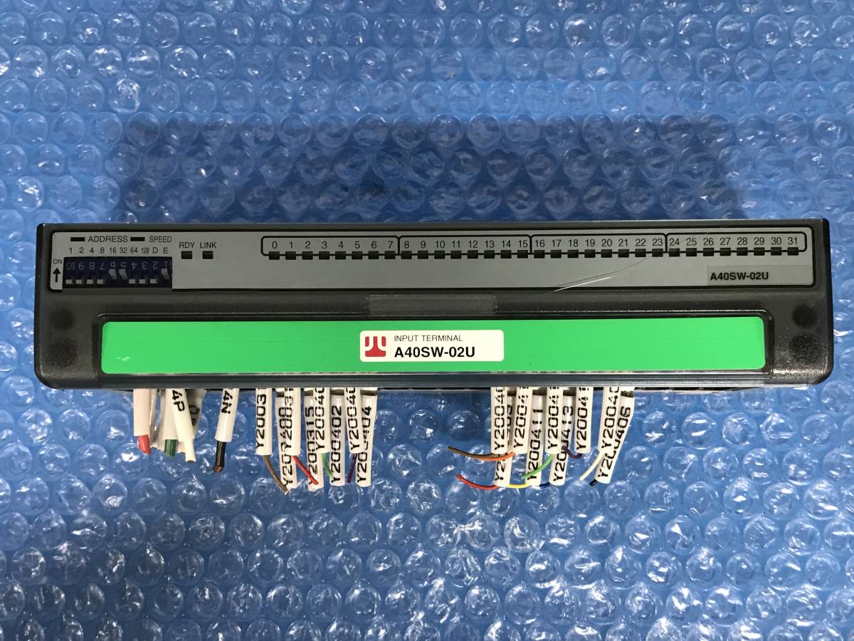 【傷や汚れあり】[CK11793] Anywire INPUT TERMINAL A40SW-02U KURODA 5A 動作保証の落札情報詳細 - ヤフオク落札価格検索 オークフリー