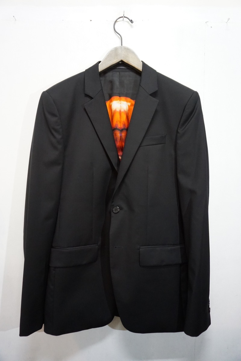 【未使用に近い】極美品 正規 15SS GIVENCHY ジバンシィ by リカルドティッシ ロットワイラー ブレザー 2B テーラード ジャケット 46黒 本物1007M の落札情報詳細 ...