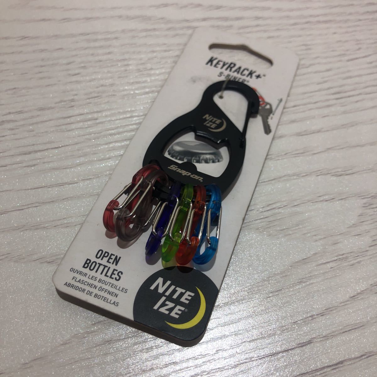 【未使用】新品 スナップオン NITEIZE キーホルダー 栓抜き ボトルオープナー カラビナ Sビナー snap on の落札情報詳細 - ヤフオク落札価格検索 オークフリー