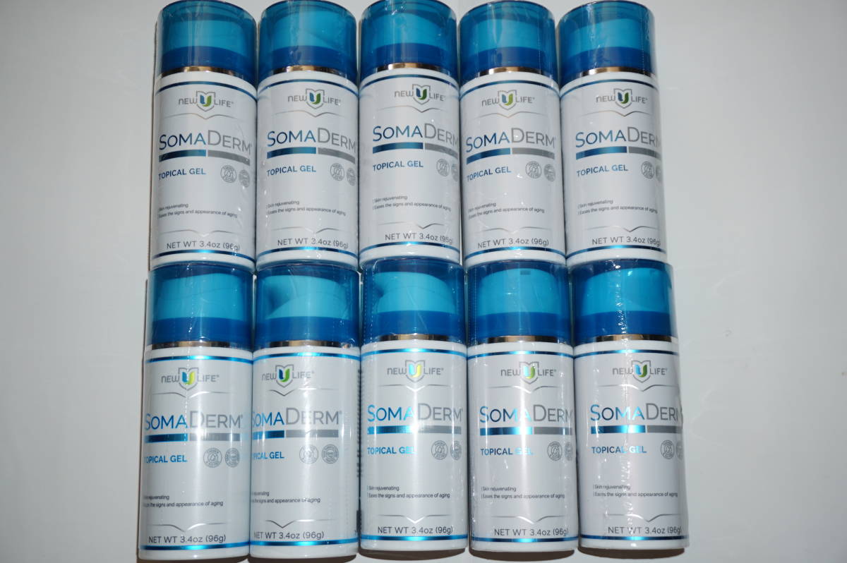 【未使用】※限定特価！10個セット！NEW U LIFE ソーマダーム SOMA DERM HGHジェル 96g×10個 TOPICAL GEL 保証※の落札情報詳細 - ヤフオク落札価格検索 ...