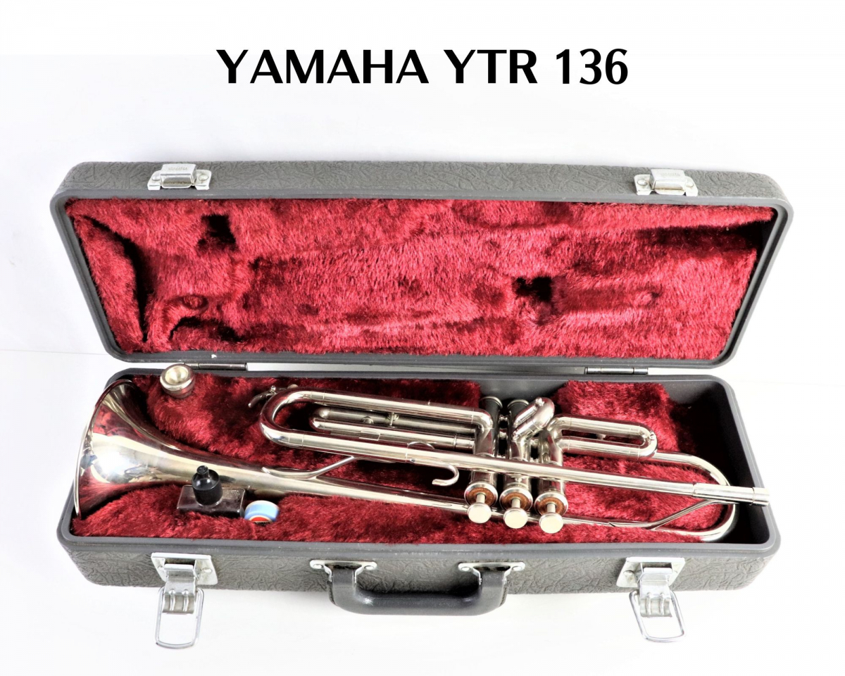 【目立った傷や汚れなし】YAMAHA YTR-136 ヤマハ トランペット ケース付 楽器 管楽器 シルバーカラー エントリーモデル 初心者 音楽 ミュージック 012FSHE03の落札情報 ...