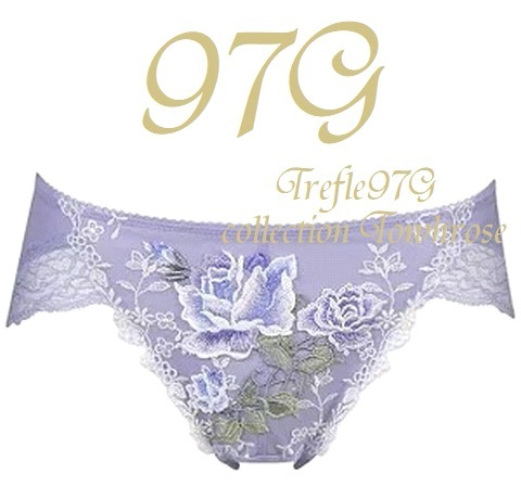 【未使用】Wacoal/Trefle/トレフル/97G/ローズガーデン/グラデーション/パープル/薔薇刺繍アップリケ/最高級レース/スタンダード/ショーツL/PBF797/LBの落札情報詳細 ...